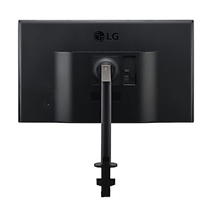 LG 32UK580-B 32" UHD 4K VA Monitor with Ergo Stand and DCI-P3 95% (Typ.) Color Gamut, HDR10 Compatibility and 5W (x 2) Built-in Speakers – Black (Renewed)
