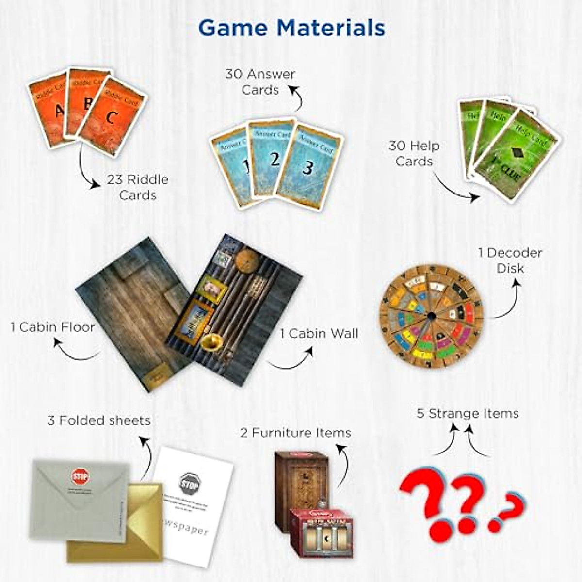 EXIT: The Return to The Abandoned Cabin | EXIT: The Game - A Kosmos Game | Family-Friendly, Card-Based at-Home Escape Room Experience | Collaborative for 1 to 4 Players, Ages 12+