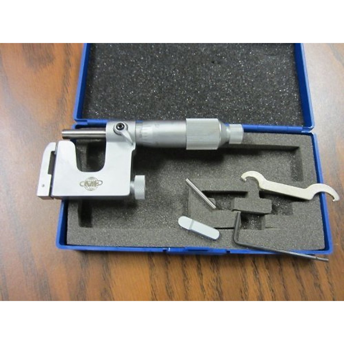 0-1" Multi-Anvil MICROMETER,Uni-Mike,0.0001" grad.carbide tip #431-532