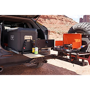 Explorer Bear 12 Volt Refrigerator 12V Car Fridge 40L/42.3Qt 12/24V DC 110-240V AC Portable Freezer Compressor Cooler 0℉-50℉ 3-Year Warranty For Truck Van RV SUV Boat Trailer Travel Road Trips Camping