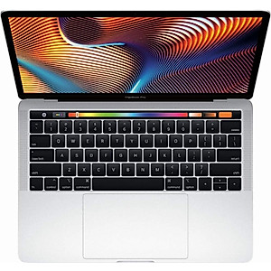 Late 2016 Apple MacBook Pro Touch Bar with 3.3GHz Intel Core i7 (13.3 in, 8GB RAM, 512GB SSD) Silver (Renewed)
