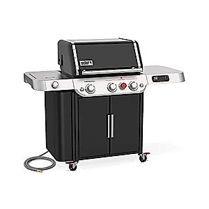 Weber Genesis EPX-335 Premium Smart Gas Grill, Natural Gas, Black