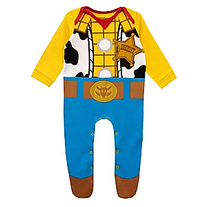 Disney Baby Boys' Toy Story Footie Size 6-9M Multicolor