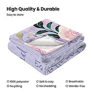 YISDZSW Gifts for Grandma Blanket, Best Grandma Gifts, Gifts for Grandma from Granddaughter, Grandma Gifts for Mothers Day Christmas Birthday, Throw Blanket 40 × 50 Inches