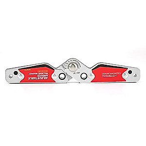 Nikou Welding Magnetic Holder, 20°-200° Welder Tool Accessories Adjustable Angle Welding Holder Magnet Magnetic Electrode Holder Welding Holder