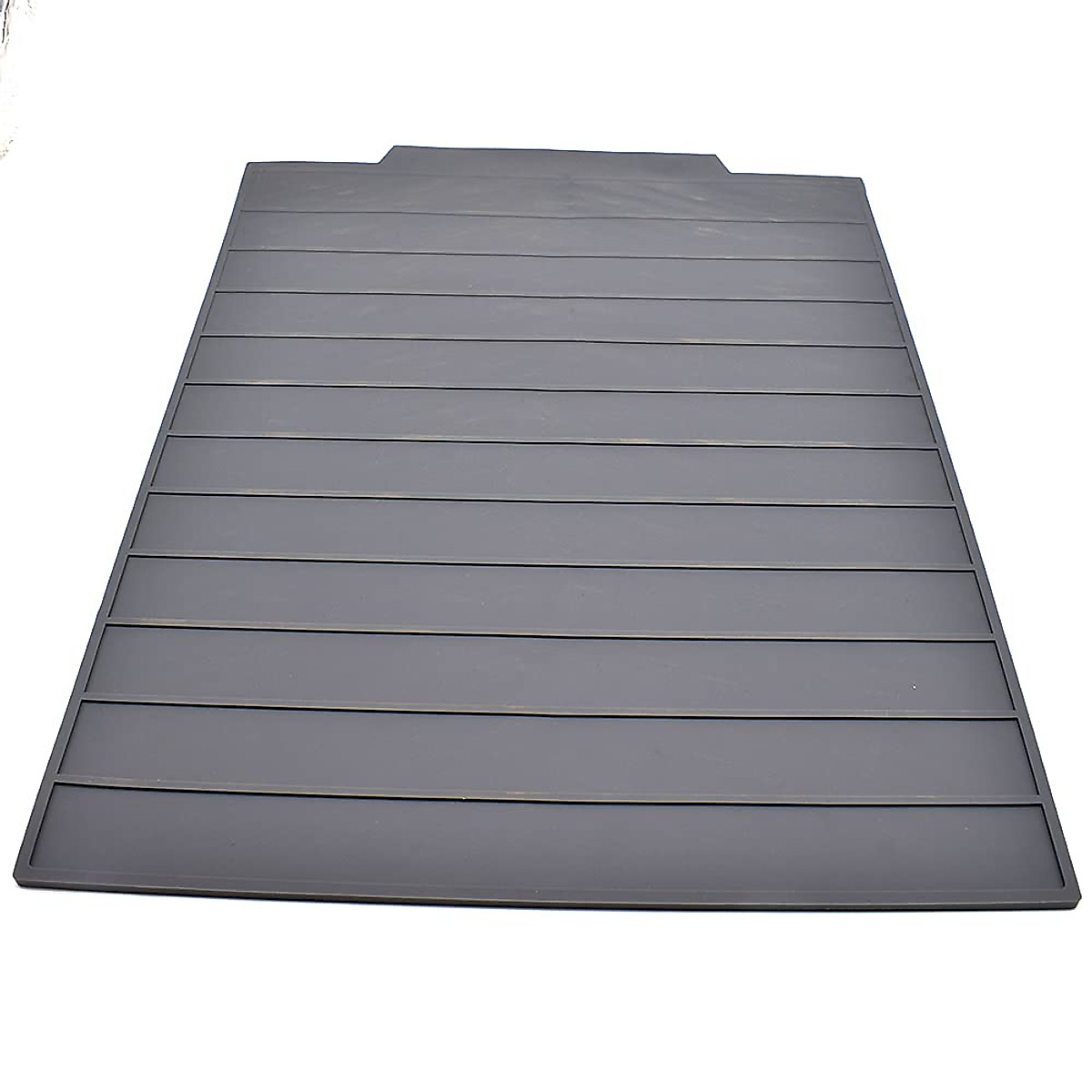 Tumtanm Silicone Draining Board Mat, Folding Draining Mat, 17”x13” Large Drain Pad Eco-Friendly Drainer Mat Heat Resistant Pot Mat Dishwasher Safe Trivet Mat