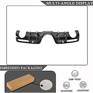 MCARCAR KIT Carbon Fiber Rear Bumper Diffuser for Toyota Supra A90 A91 2019-2022 Coupe 2-Door Lower Bumper Lip Spoiler Valance Protector Factory Outlet