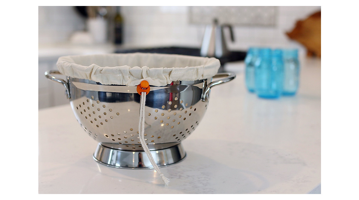Kleynhuis Organic Cotton Yogurt Strainer Pouch | Reusable Cheesecloth ...
