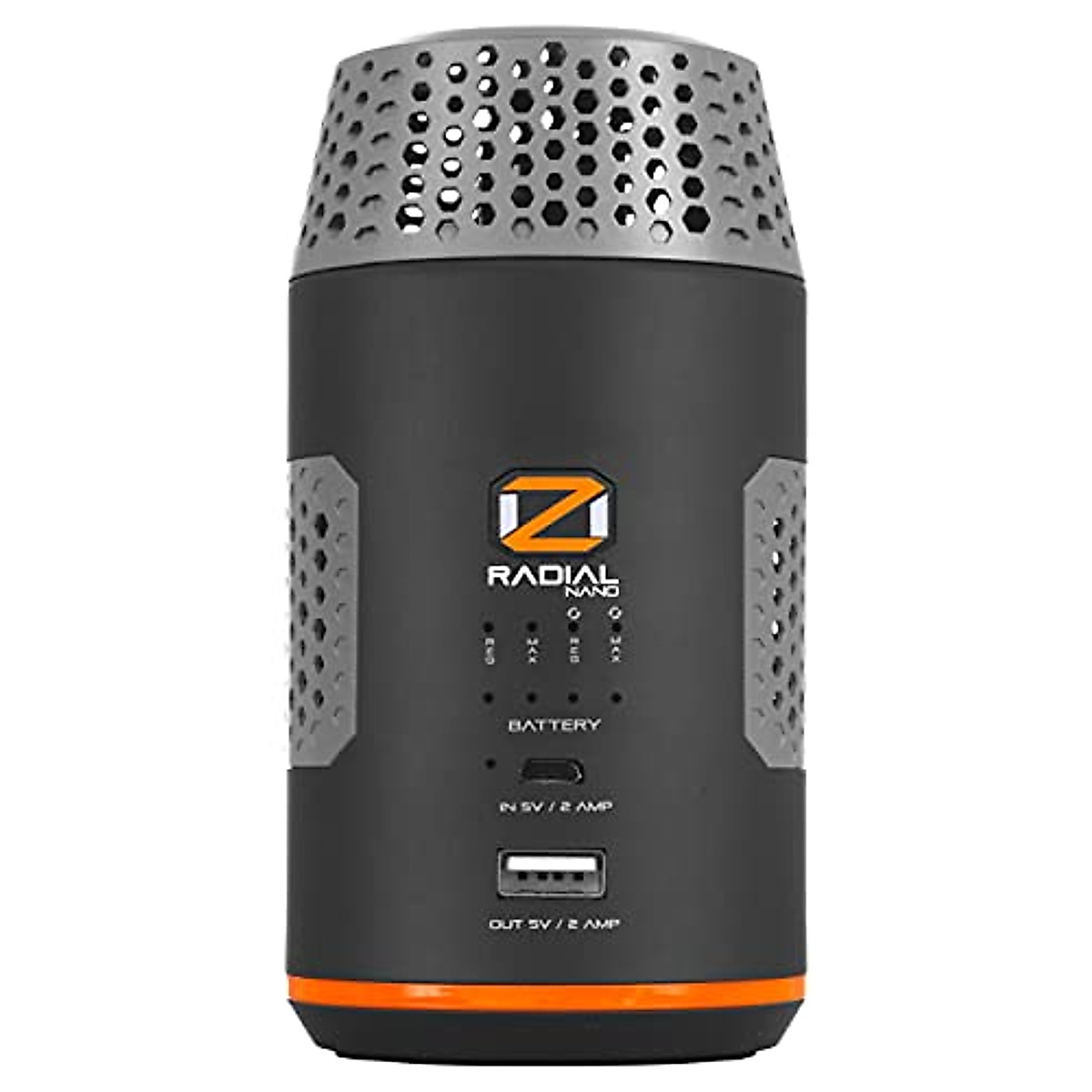 ScentLok OZ Radial Nano, Portable Ozone Generator for Odor Destruction (Black)