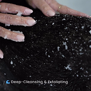 Exfoliating Dead Sea Salt & Coconut Oil Dog Scrub - Deep-Cleansing, Anti-Itch, Moisturizing with Oatmeal & Essential Oils