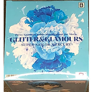 Banpresto 19172 Pretty Guardian Sailor Moon Eternal The Movie Glitter&GLAMOURS-Super Sailor Mercury-(ver.B)