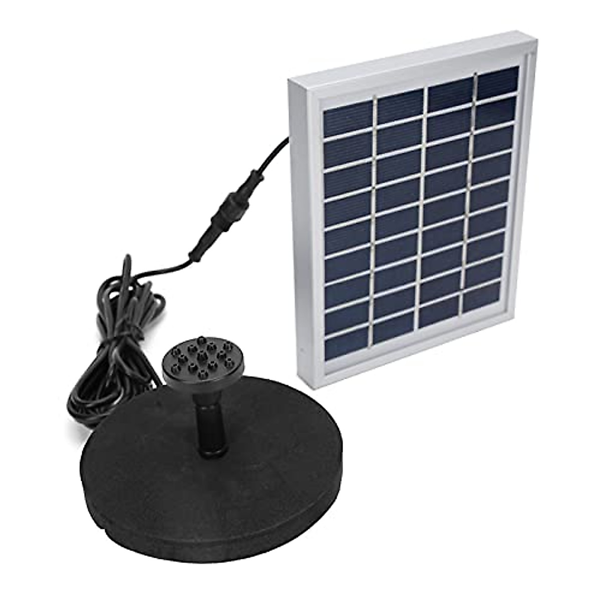 ZPSHYD Solar Fountain PUM, 9V 2.0W Solar Fountain Outdoor Landscape Floating Fountain Pump Kit for Pools Garden Decoration