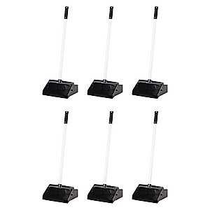AmazonCommercial Lobby Dustpan - 6-Pack