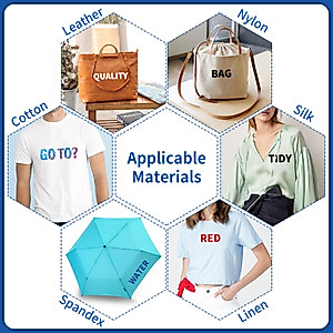 30 Sheets 930 Pieces Iron on Letters for Clothes 1.6 Inch Heat Transfer Letters with A-Z Iron on Vinyl Letters in 5 Colors PU Alphabet Adhesive Stickers for DIY Printing Craft Fabric T-Shirt Jersey