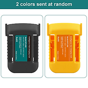 ZLWAWAOL 2 Pack USB Charger Adapter Compatible with Dewalt 20V Battery with USB Socket & Type-C Fast Charging (Adapter Only)