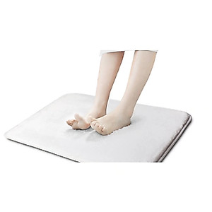 Dellukee Christmas Trees Doormats Green Indoor Outdoor Funny Non Slip Durable Washable Home Decorative Door Mats Rugs for Entrance Bedroom Bathroom Kitchen, 23 x 16 Inches