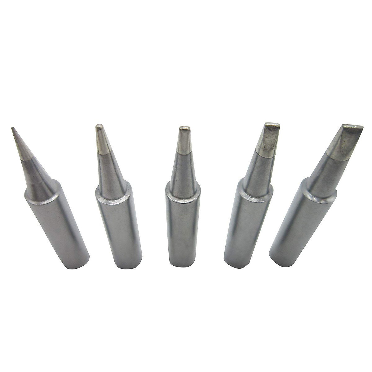 5 PCS Soldering Tips 900M Replace for 936 937 907 FX-600 Milwaukee M12SI-D Radio Shack 64-053 Yihua 936/936B x-tronics 3020 3020-XTS Baku 909 878AD zany 853d Atten Solder Iron Tip