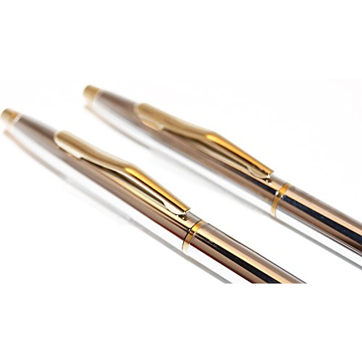 Classic Chrome and Gold Police Uniform Pens | Police Gift | Police Uniform Pen | 3 Active Wear Silicone Wedding Rings | Police Uniform Pens | Thin Blue Line | Police Pens |by Beall's Bay