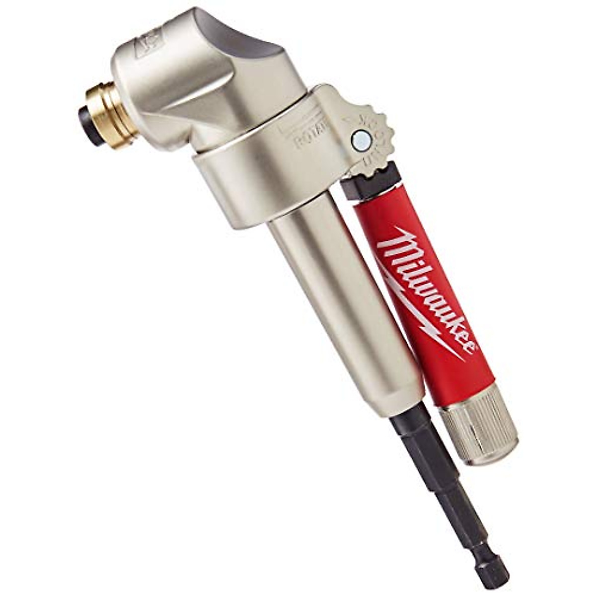 MILWAUKEE ELECTRIC TOOL 49-22-8510 Milwaukee Kit Right Angle Attachment, 9.5" x 1.75" x 6"
