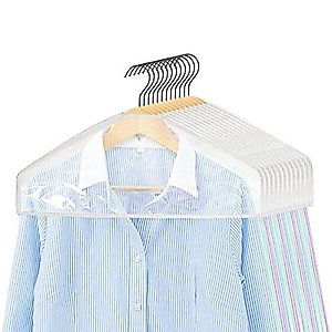 The Clothing Doctor Breathable Shoulder Covers - Set of 12 - Clothes and Garment Dust Protector