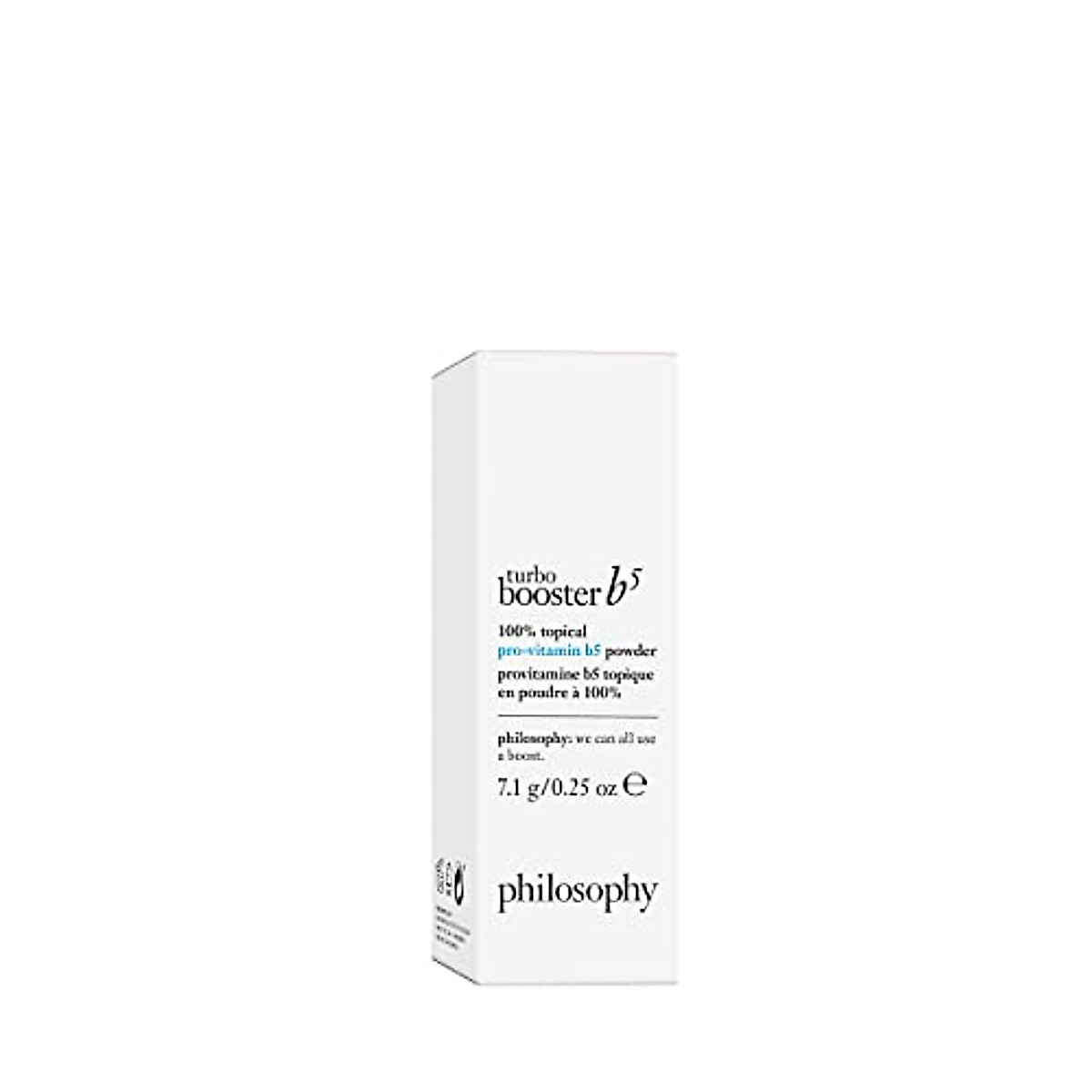 philosophy turbo booster - b5 100% topical pro-vitamin b5 powder, 0.25 oz