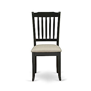 East West Furniture SHDA5-BLK-C, 5-Piece