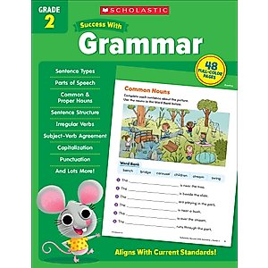 Scholastic Success with Grammar Grade 2 Workbook