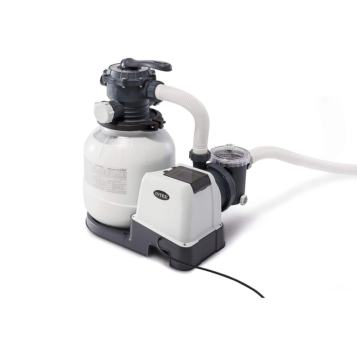 Intex 26363EH Ultra XTR 24 Ft x 12 Ft x 52 in Frame Above Ground Rectangular Pool with Pump, Automatic Vacuum Cleaner & Automatic Mounted Skimmer