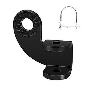 Bicycle Stainless Trailer Hitch Coupler Attachment, Colmthys Trailers Adapter Replacement Connector Included, Suitable for Kids Burley Bee Bike, Pets Trailers (12 MM)
