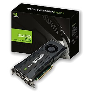PNY NVIDIA Quadro K5200 8GB GDDR5 2DVI/2DisplayPorts PCI-Express Video Card