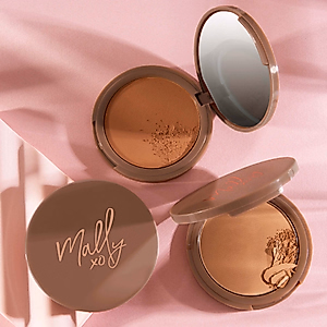 Mally Beauty Bulletproof Powder Bronzer, Medium