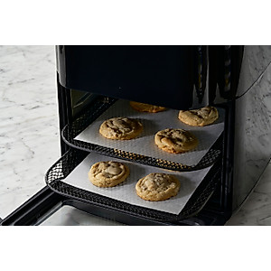 Zavor Crust 12 Qt Air Fryer Oven - Rotisserie, Dehydrator, Toaster, Roaster, Grill & Convection Oven Combo with 10 Cooking Presets, Large Capacity and Removable Door for Easy Cleaning