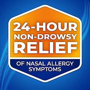Nasacort 24HR Allergy Nasal Spray for Adults, Non-drowsy & Alcohol Free, 120 Sprays, 0.57 fl. oz.