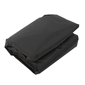 Tnfeeon Outdoor Swing Canopy Replacement Porch Top Cover for Patio Yard Seat Swing Glider Protector for Garden Poolside Balcony Backyard 74.80 X 51.97 X 5.91 Inch (Only Cover)(Black)