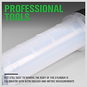 SWANLAKE 200cc Fluid Extractor, Extraction&Fill Pump,Fluid Syringe Pump Manual Suction Vacuum Fuel Car Transfer