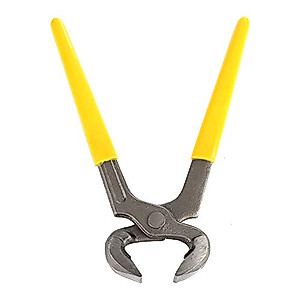 Hoof Nipper Trimmer,Multifunctional Farrier Tools, Heavy Duty Farrier Nippers with Plastic Grip,Horseshoe Pliers Hoof Trimming Tools Horse Equipment for Cattle Sheeps Horses (7in)