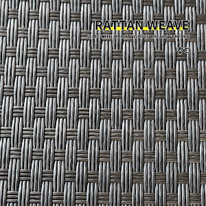 Valita Careland Outdoor PE Wicker Side Table with Storage Patio Resin Rattan End Table Square Container for Furniture Covers, Toys and Gardening Tools Grey