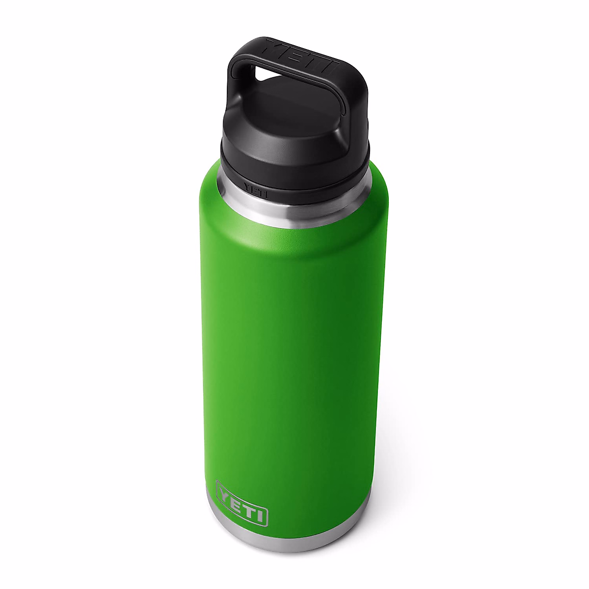 YETI Rambler 46 oz Bottle, Vacuum Insulated, Stainless Steel with Chug Cap, Canopy Green