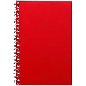 1InTheOffice Wirebound Spiral Memo Books, Memo Pads, 4" x 6", College Ruled, Small Notepad 4x6, Assorted, 50Sheets/Pad, 10 Pads/Pack