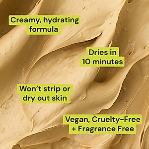 Gleamin Vitamin C Clay Mask - 10-Minute Treatment, Turmeric Clay Face Mask Skin Care, Deep Cleansing Pores - Facial Improves Uneven Tone, Post-Blemish, Visibly Brighten, Scarring and Texture - 2.5 Oz