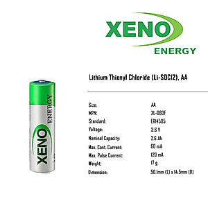 Xeno Energy XL-060F AA 3.6V Lithium Battery