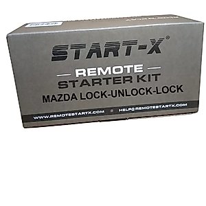Start-X Remote Starter for Select Mazda’s 3 || Mazda 6 || CX-3 || CX-5 || CX-9 || MX-5 Miata || Plug N Play || Press Lock Unlock Lock to Remote Start