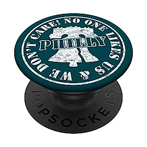 Vintage Philly No One Likes Us We Don't Care Philadelphia PopSockets Swappable PopGrip
