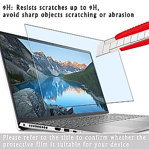 Vaxson Anti Blue Light Tempered Glass Screen Protector, compatible with Lenovo Legion 5 Pro 16" laptop Visible Area Cover Only, 9H Film Protectors [ Not Full Coverage ]