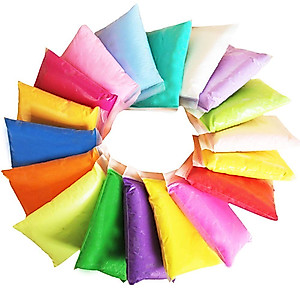 24 Colors Air Dry Clay Magical Kids Clay Ultra Light Modeling Clay Artist Studio Plasticine Toy Safe and Non-Toxic Modeling Clay