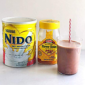 Nestle Nido Milk Powder, Imported from Holland, Specially Formulated, Fortified with Vitamins and Minerals, Easy To Prepare, over 12 months, 2 lbs
