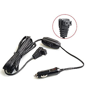 HangTon Automotive Car Cooler Fridge Warmer DC Power Cord for Coleman Euhomy Alpicool Bodega Dometic indelB Mobicool with on/Off Switch 3m