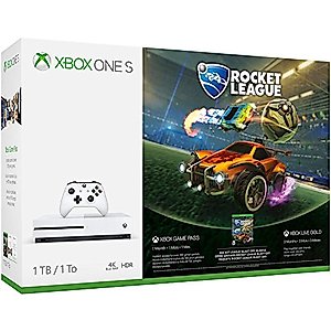 Xbox One S 1TB Console Rocket League Blast-Off Bundle