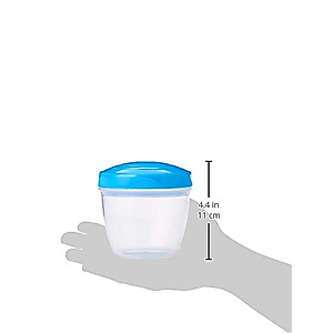 Sistema To Go Collection Snack 'N' Nest Food Storage Container, Color Received May Vary, Set of 3, 150 ml, 305 ml, 520 ml