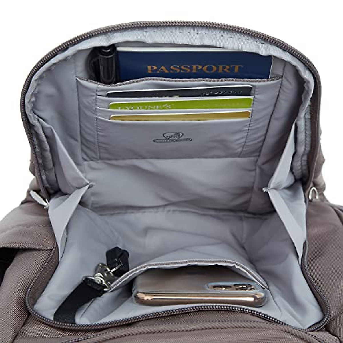 Travelon Anti Theft Classic Backpack Backpack, Nutmeg